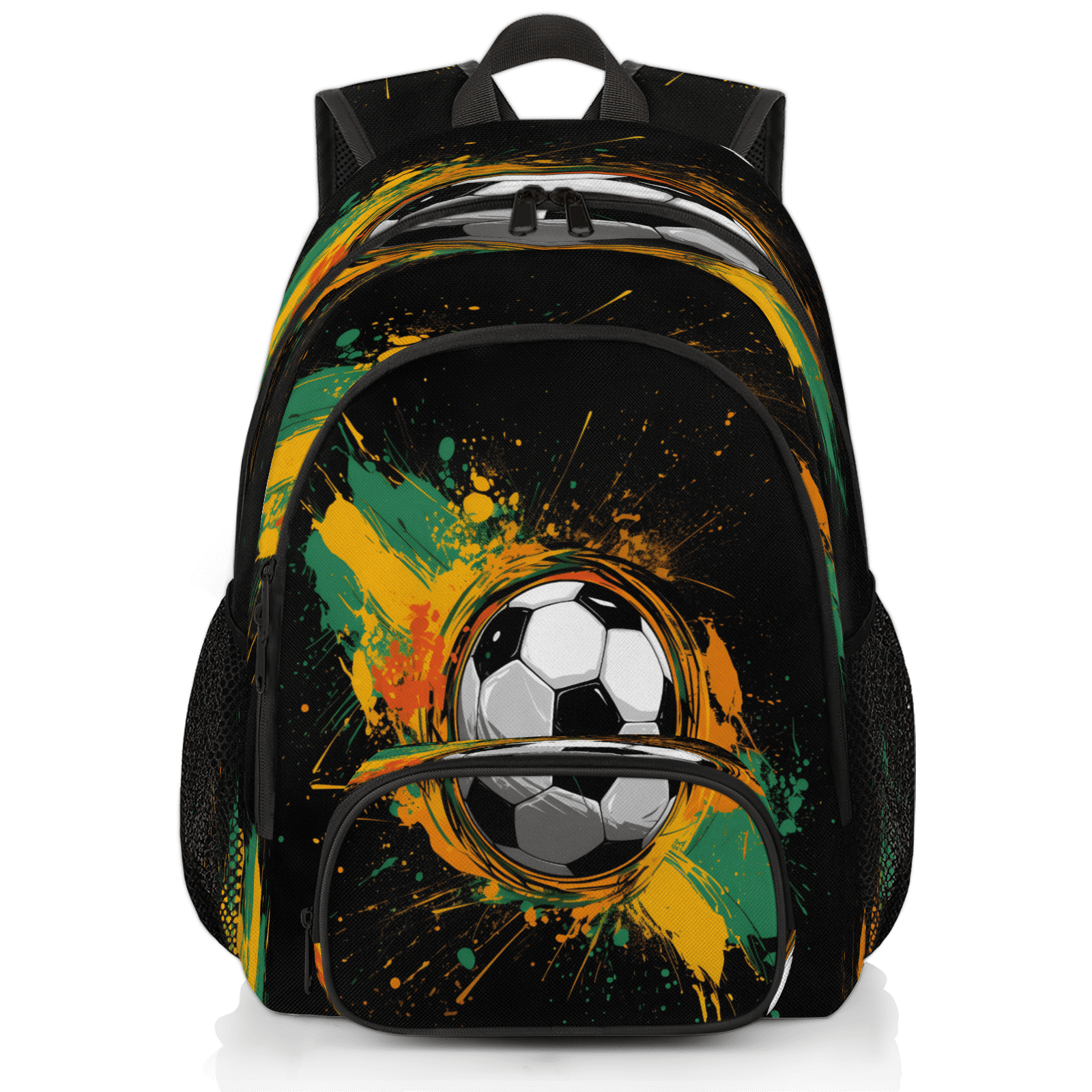Herdesigns Soccer Football Laptop Backpack for Women Men, Work Computer ...