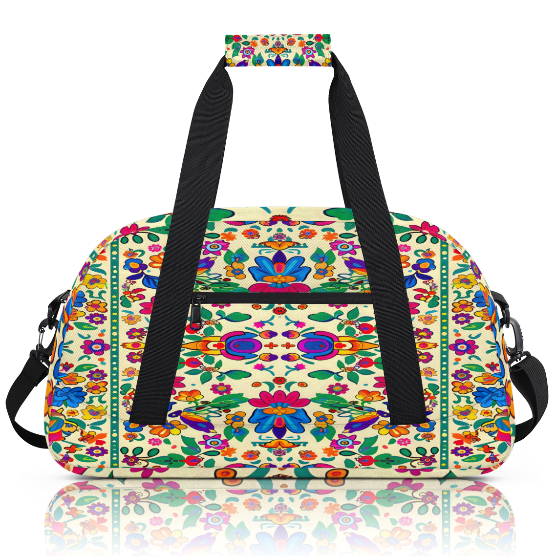 Herdesigns Sports Duffle Bags Travel Duffle Bag Gym Bag Birds Colorful ...