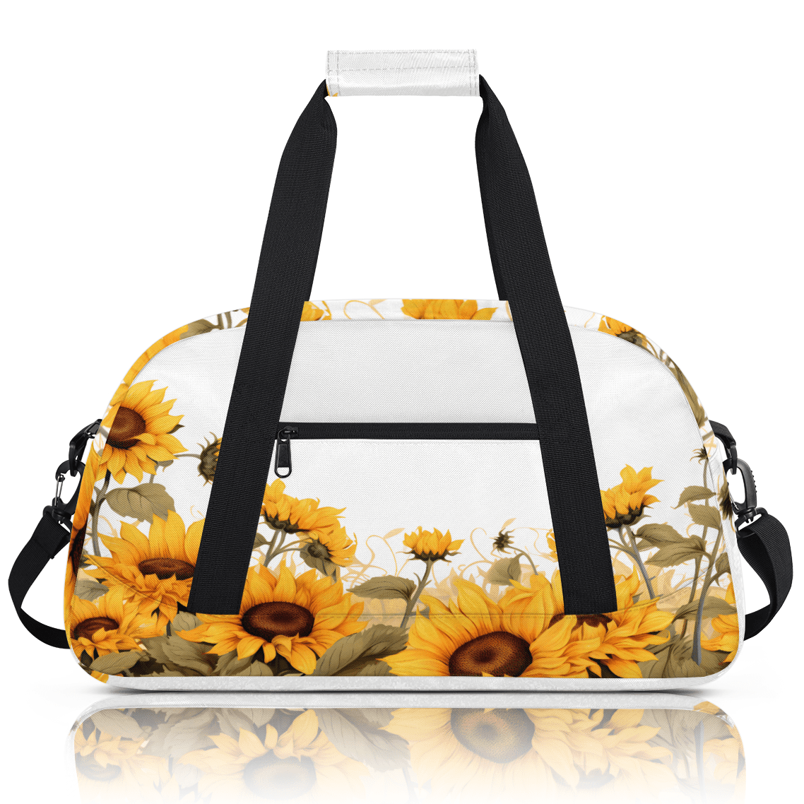 Herdesigns Sports Duffle Bags Travel Duffle Bag Gym Bag Sunflwer Summer ...