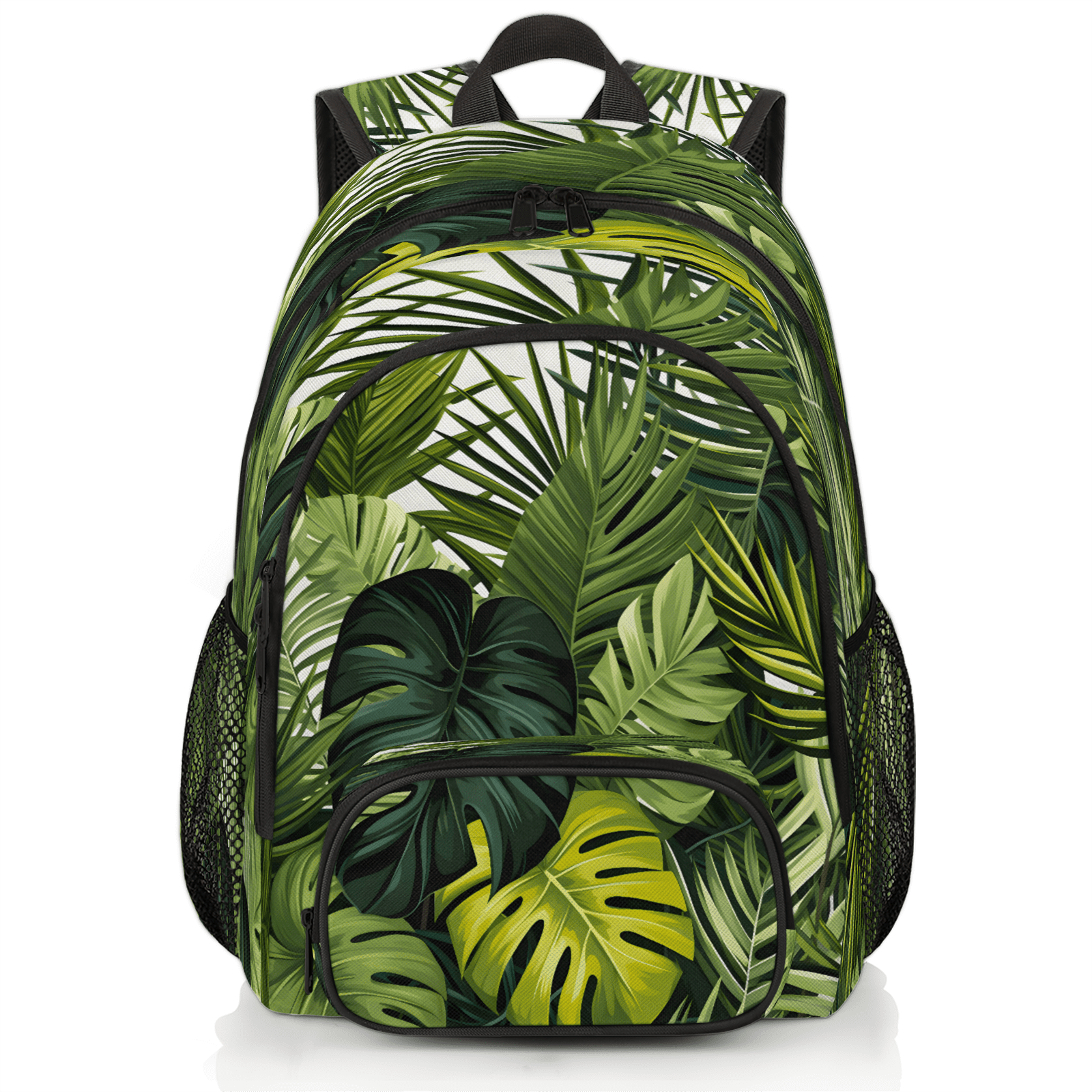 Herdesigns Tropical Palm Leaves Laptop Backpack for Women Men, 18.3 ...