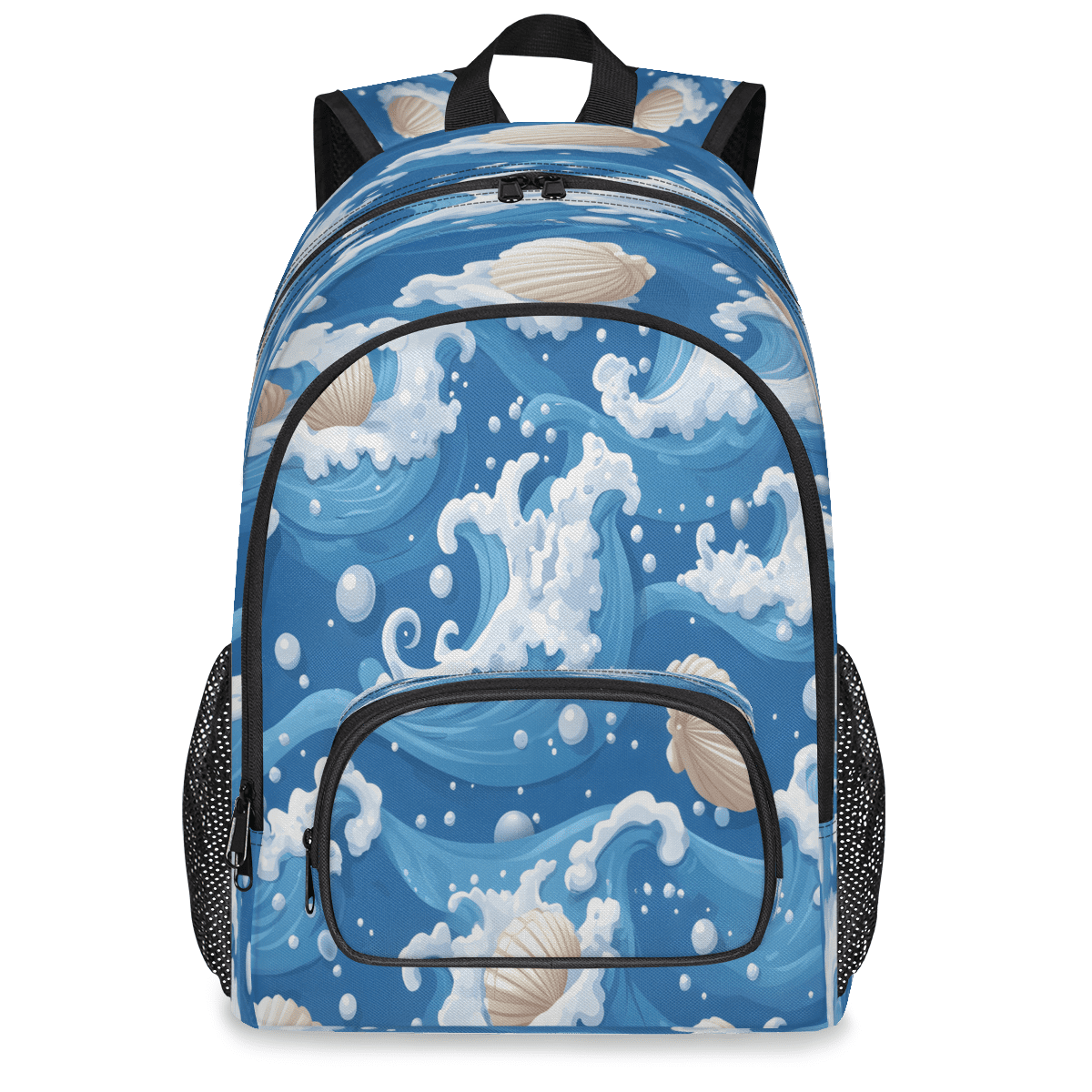 Herdesigns Tropical Seashell Laptop Backpack for Women Men, 18.3 Inch ...