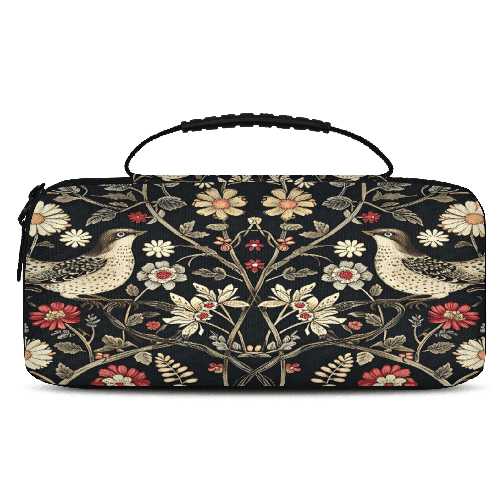 Herdesigns Vintage Bird Floral Carry Case Compatible for Nintendo ...