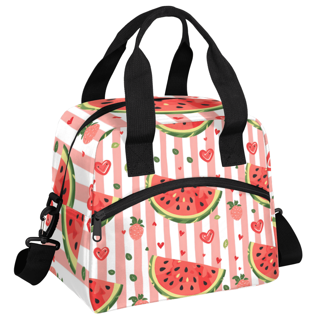 Herdesigns Watermelon Insulated Lunch Bag for Women Men Adults Large ...