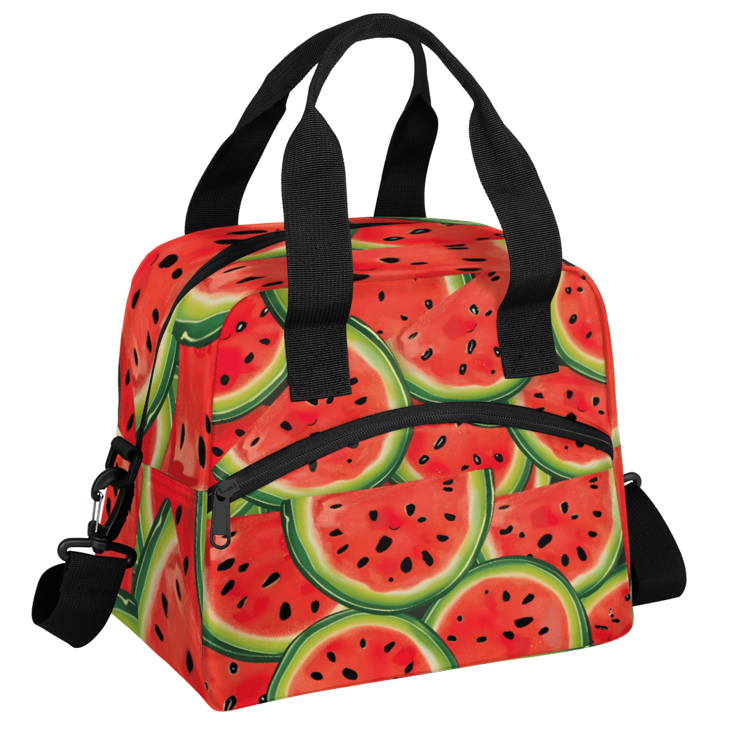 Herdesigns Watermelon Pattern Insulated Lunch Bag for Women Men Adults ...