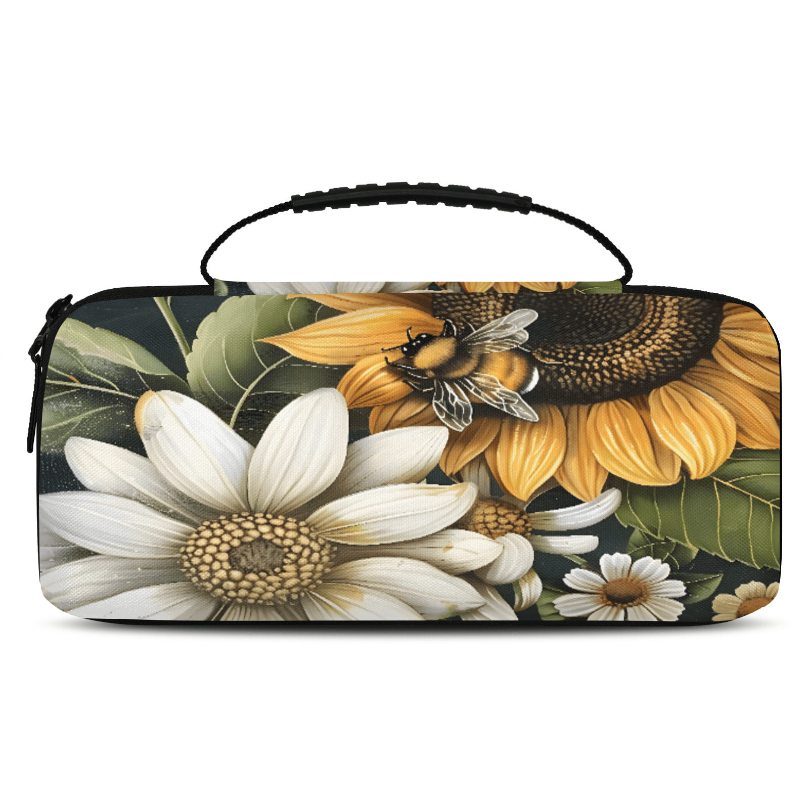 Herdesigns Yellow Sunflower Floral Bee Carrying Case for Nintendo ...