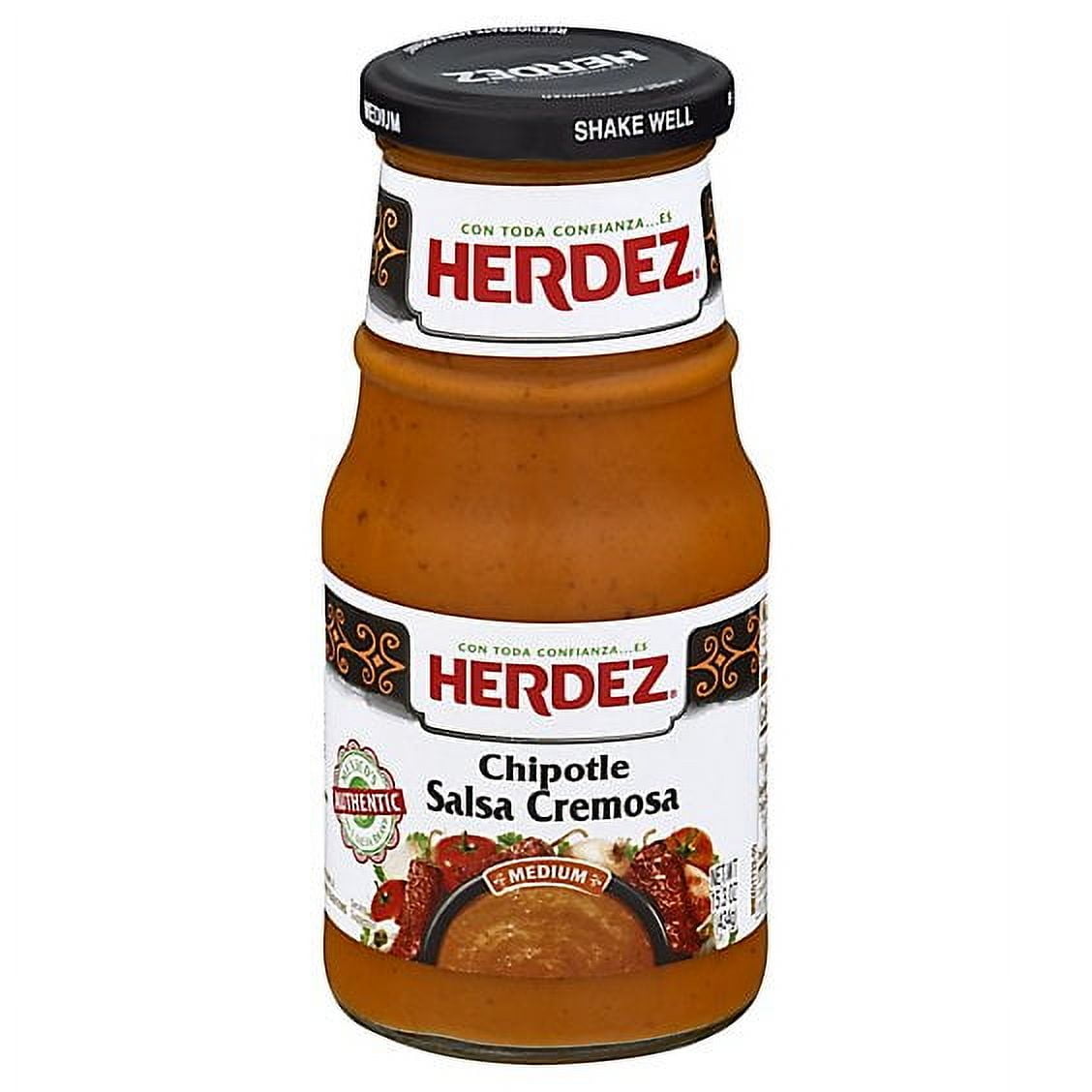 Herdez Creamy Chipotle Salsa - 15.3 Fl. Oz. - Walmart.com