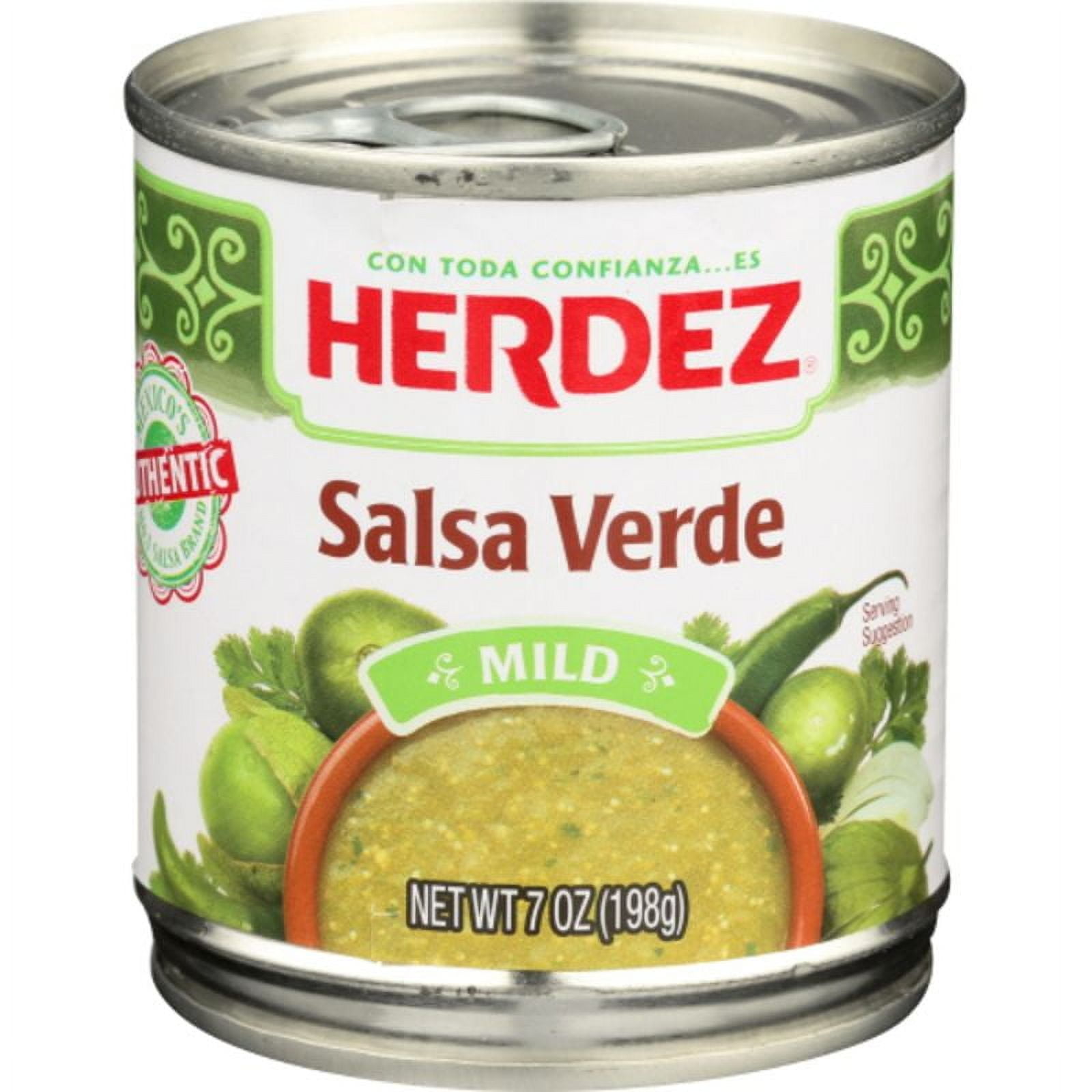 Herdez Mild Salsa Verde 7 oz Pack of 3 - Walmart.com