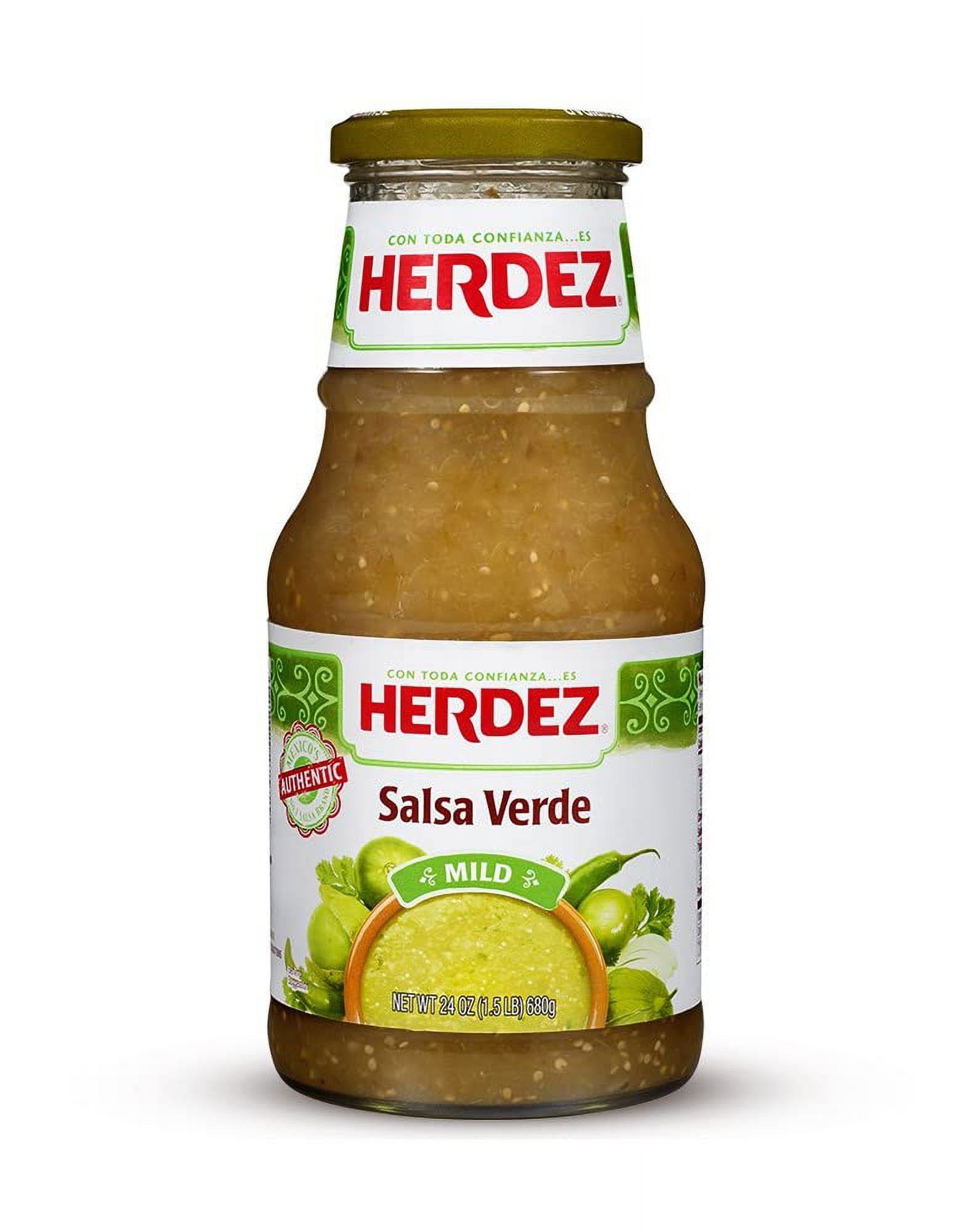 Herdez Salsa Verde Mild 24 oz (Pack of 6) - Walmart.com