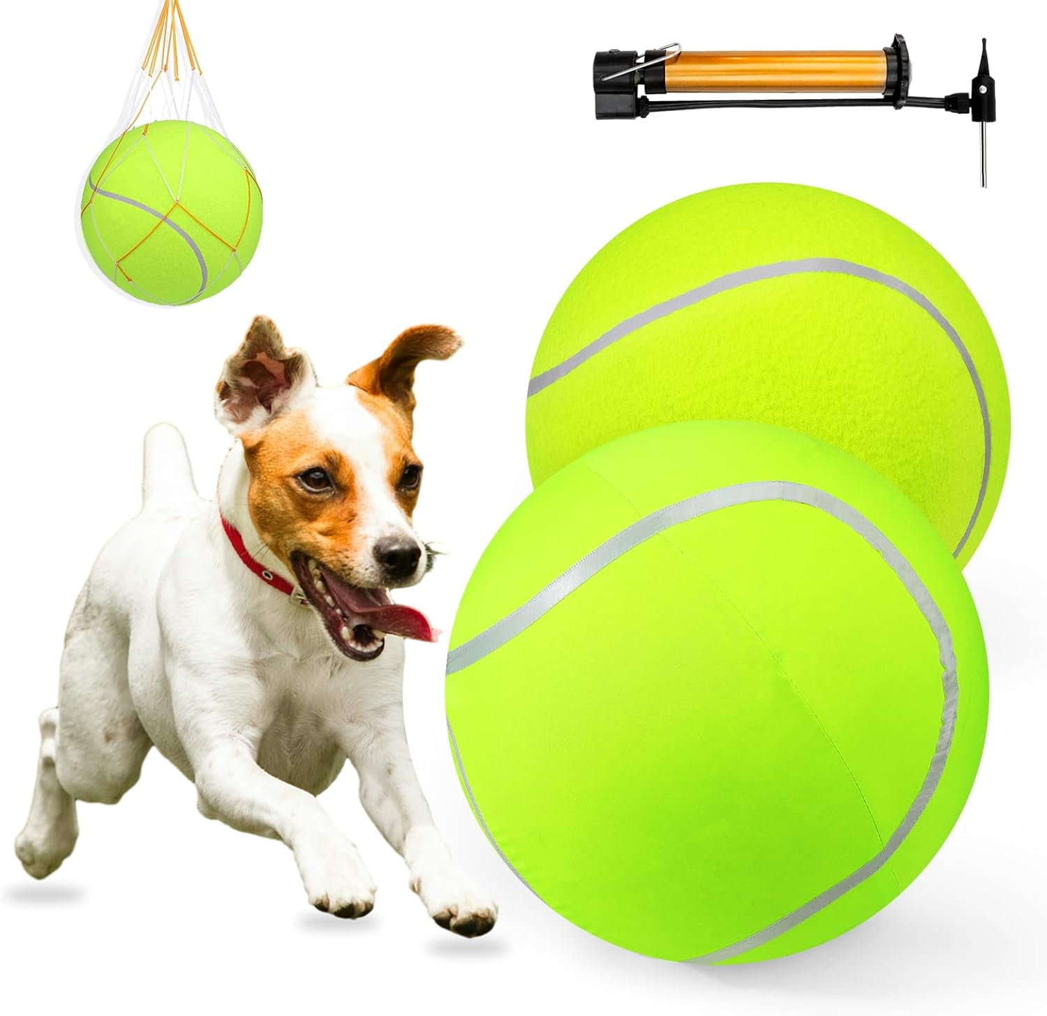 Herding Ball for Dogs, 10" Herding Ball for Corgis Horse Ball (with Air ...