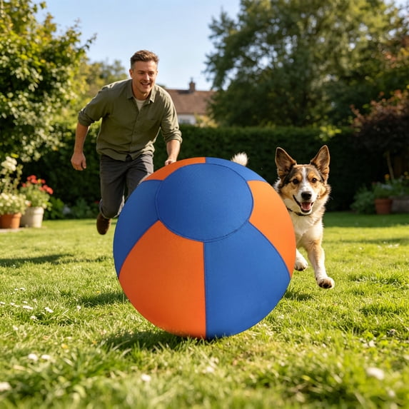 Herding Ball for Dogs with Heavy Duty 1000D Oxford Cover - 10/18/22 ...