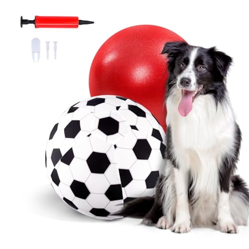 Herding Ball for Dogs, 10" Dog Herding Balls with Soccer Cloth Cover ...