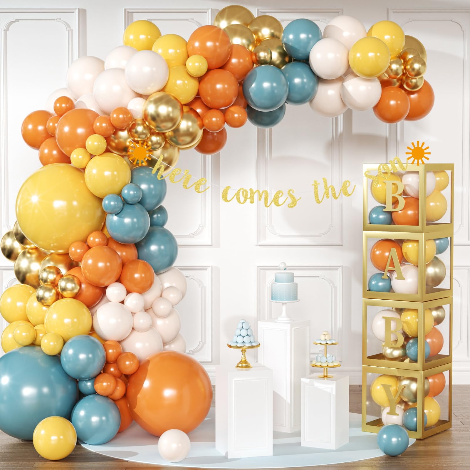 Here Comes the Son MSF2 Baby Shower Decorations, Here Comes the Son ...