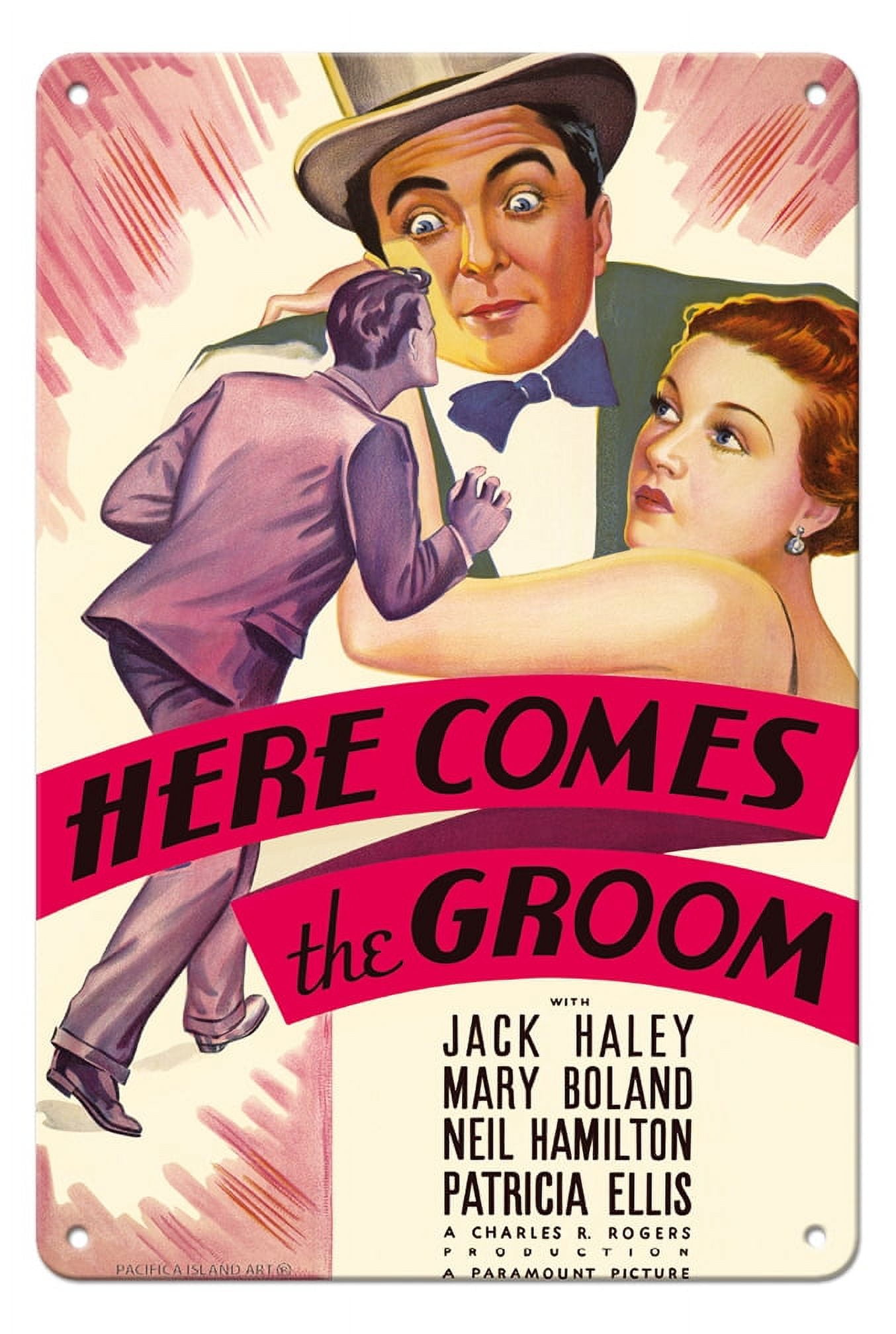 Here Comes the Groom - Starring Jake Hale Patricia Ellis - Vintage Film ...