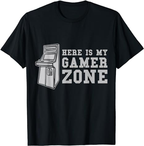 Here Is My Gamer Zone | Gaming T-Shirt - Walmart.com