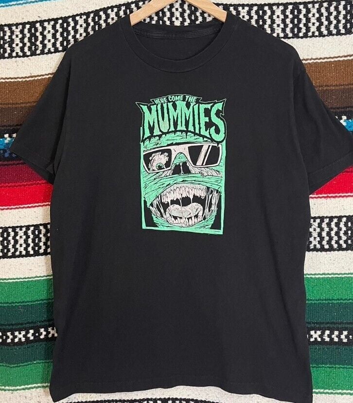 Here come the mummies rock band T-shirt, metal band shirt, new shirt ...