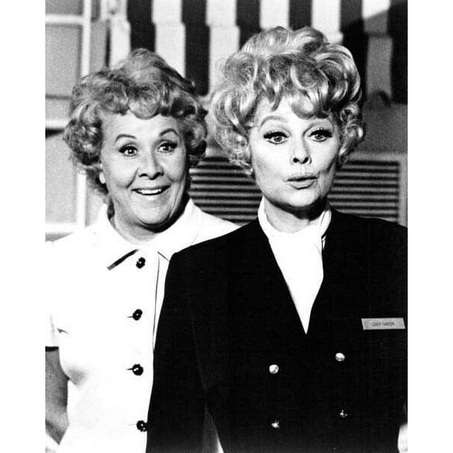 Here's Lucy 1968 Vivien Vance guest stars with Lucille Ball 16x20 poster - Walmart.com