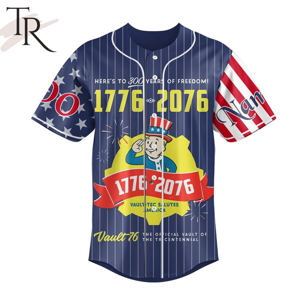 Here's To 300 Years Of Freedom 1776-2076 Vault-Tec Custom Baseball ...