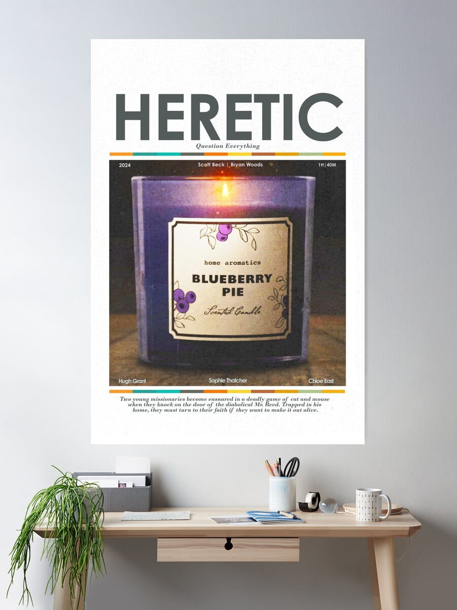Heretic Poster Wall Art, Modern Wall Decor For Living Room Bedroom ...