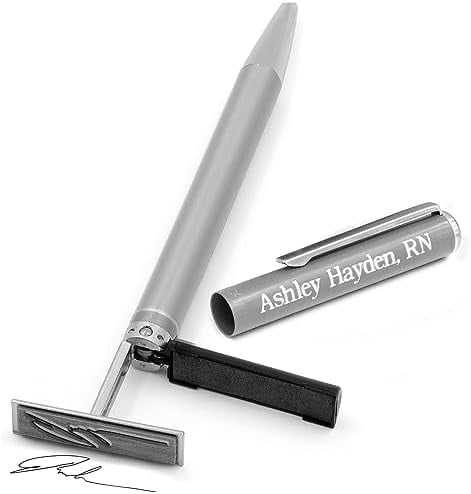 Heri Metal Signature Pen with Free Engraving - Silver - Walmart.com