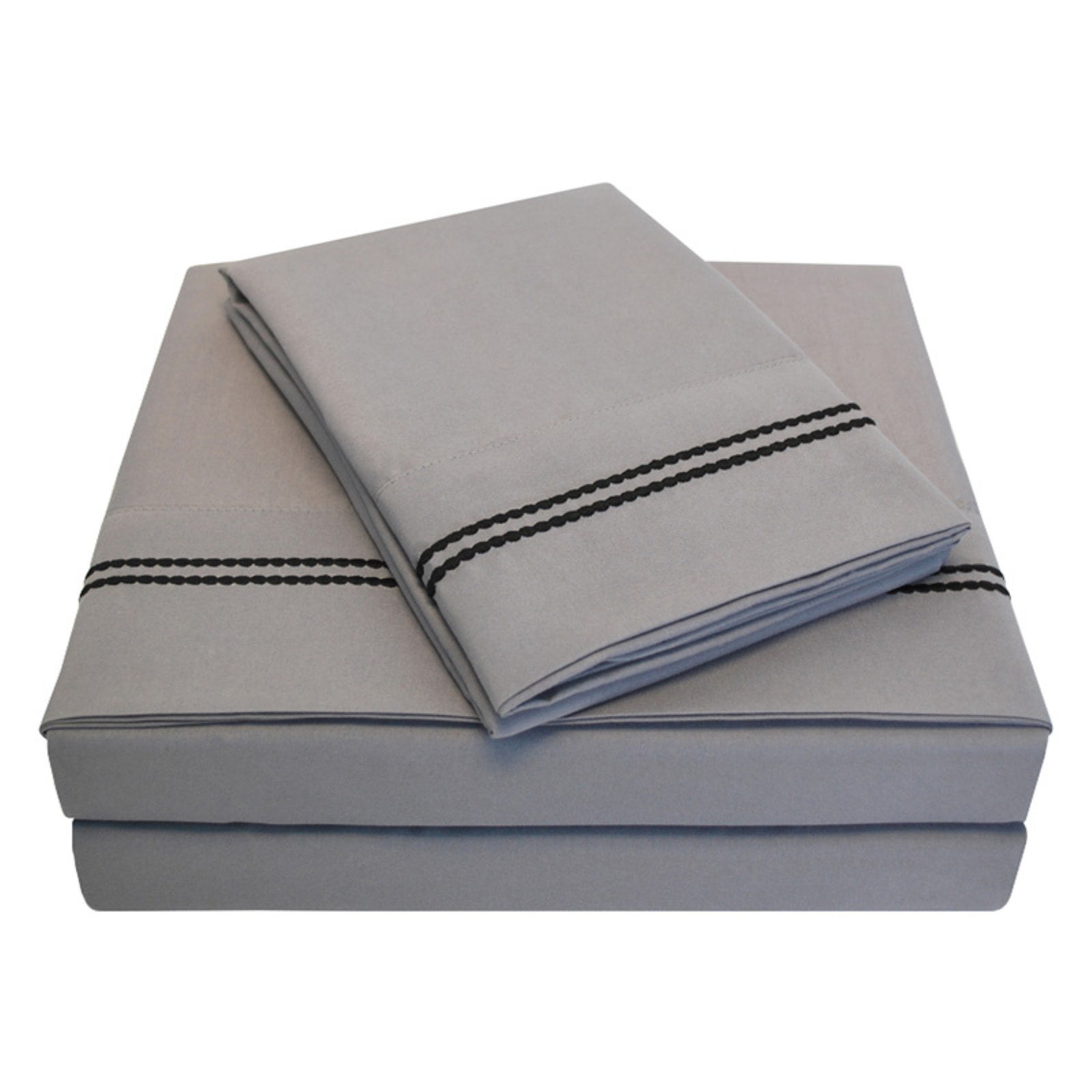 Heritage 3000 Series 2 Line Embroidery Sheet Set by Superior - Walmart.com