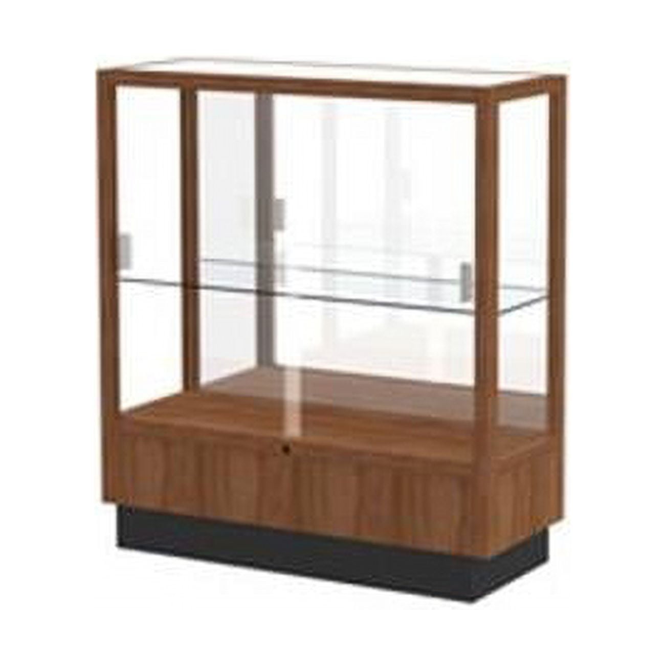 Heritage 36 in. Display Case (Honey) - Walmart.com