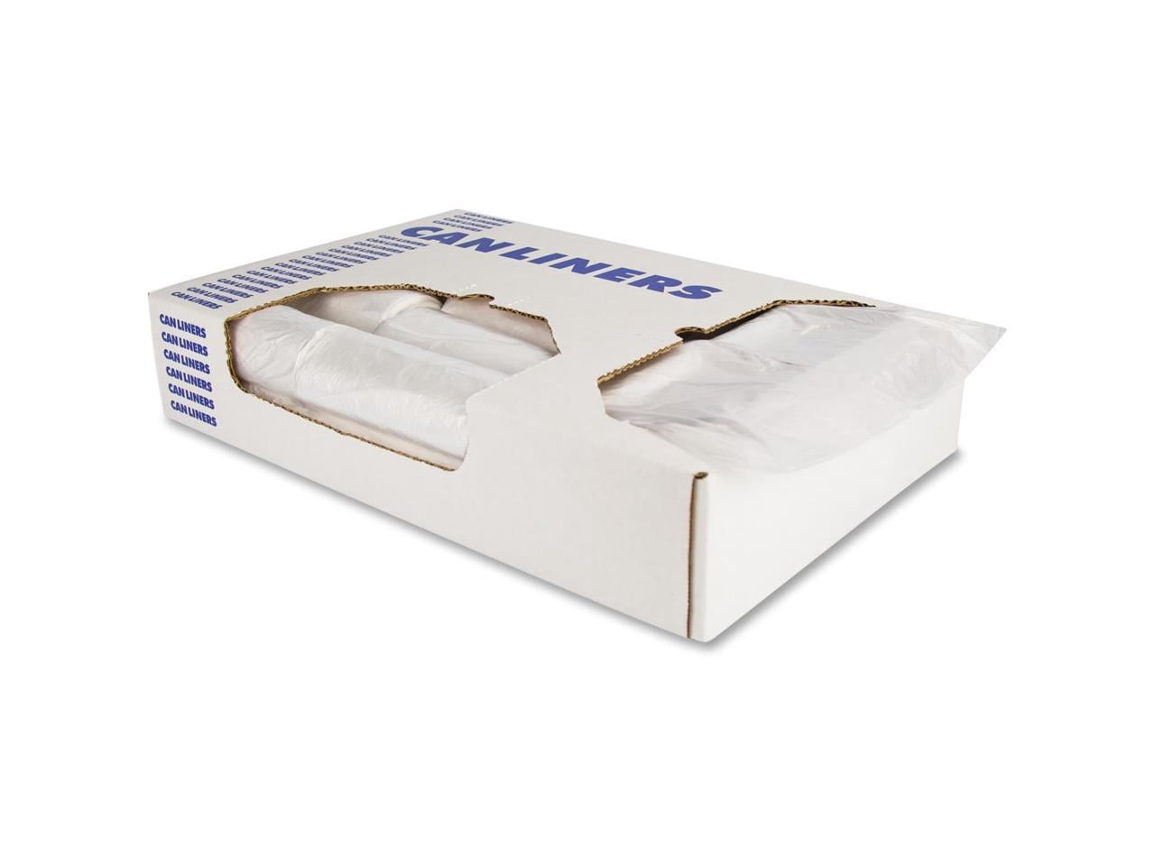Heritage AccuFit .9mil Clear Can Liners - 23 gal - 30" Width x 45 ...