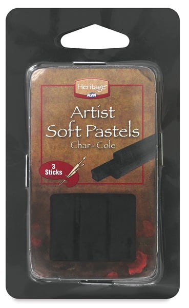 Heritage Arts Char-Cole Artist Soft Pastel 3-Pack - Walmart.com