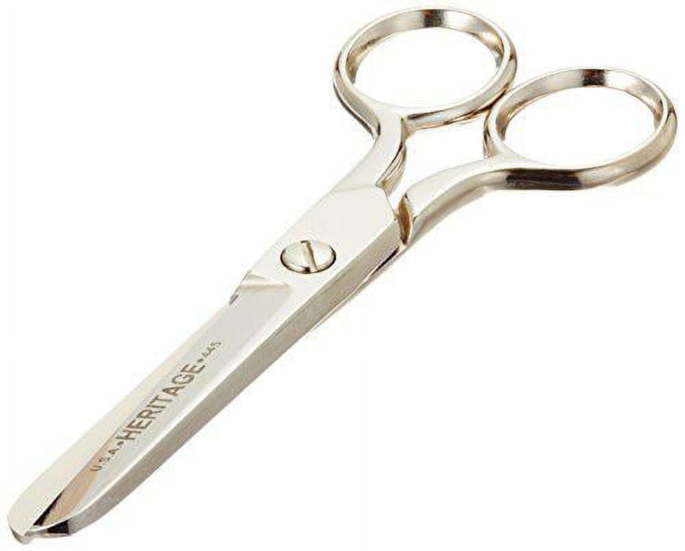 Heritage Cutlery H445 Scissors: Ambidextrous, Straight Handle, General ...