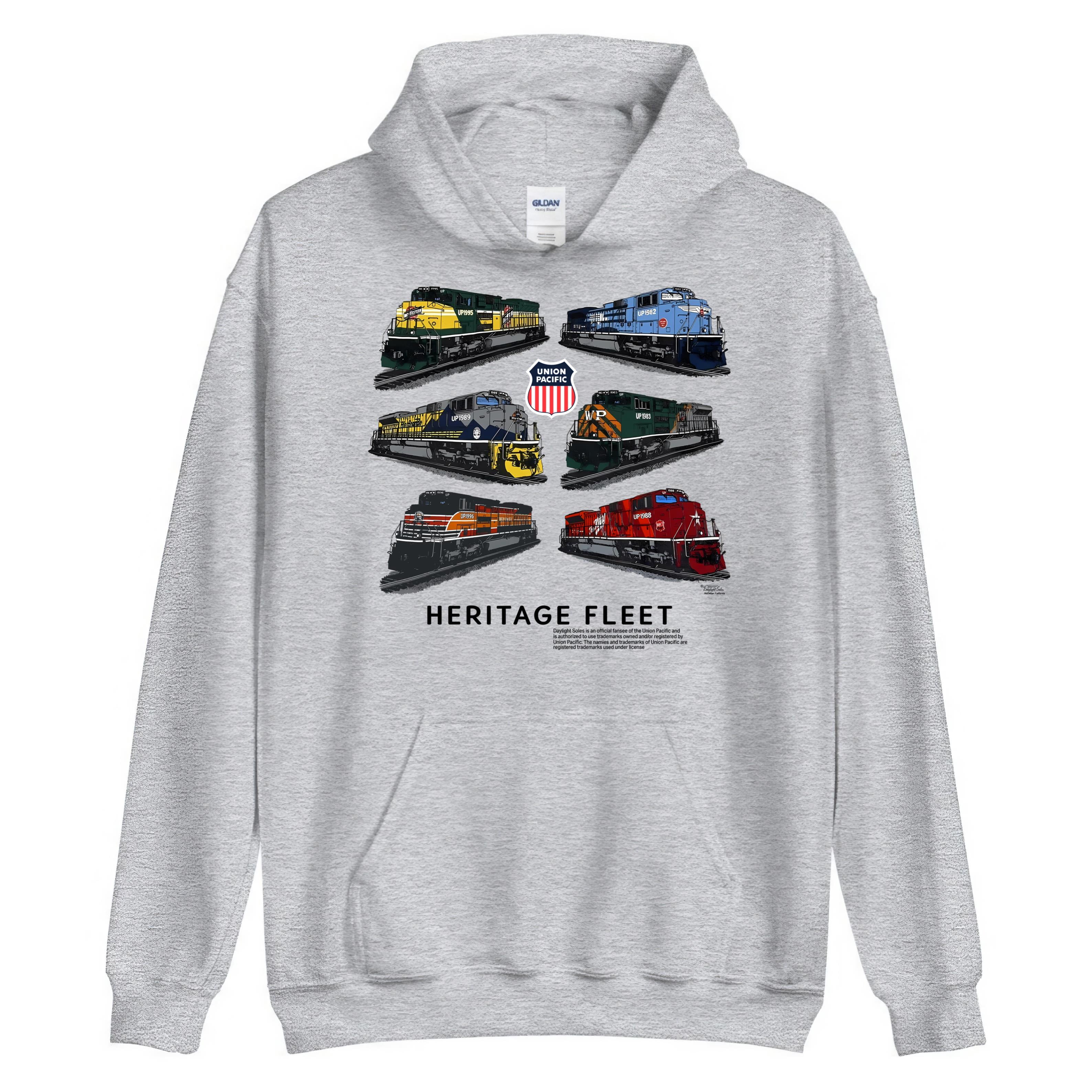 Heritage Fleet Trains Railroad Shirt Size S-3XL - Walmart.com