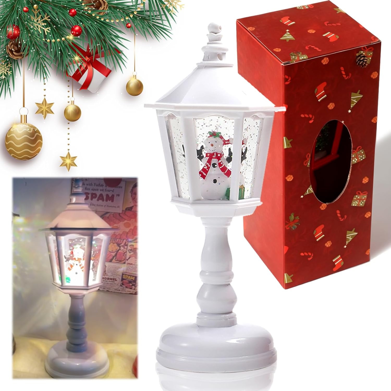 Heritage Glow Snow Lantern Kit - Dual Power Mode, 2026 Heritage Glow ...