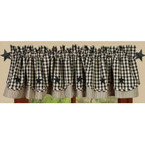 Farmhouse Rise and Shine Rooster Valance - 72x15.5 - Walmart.com