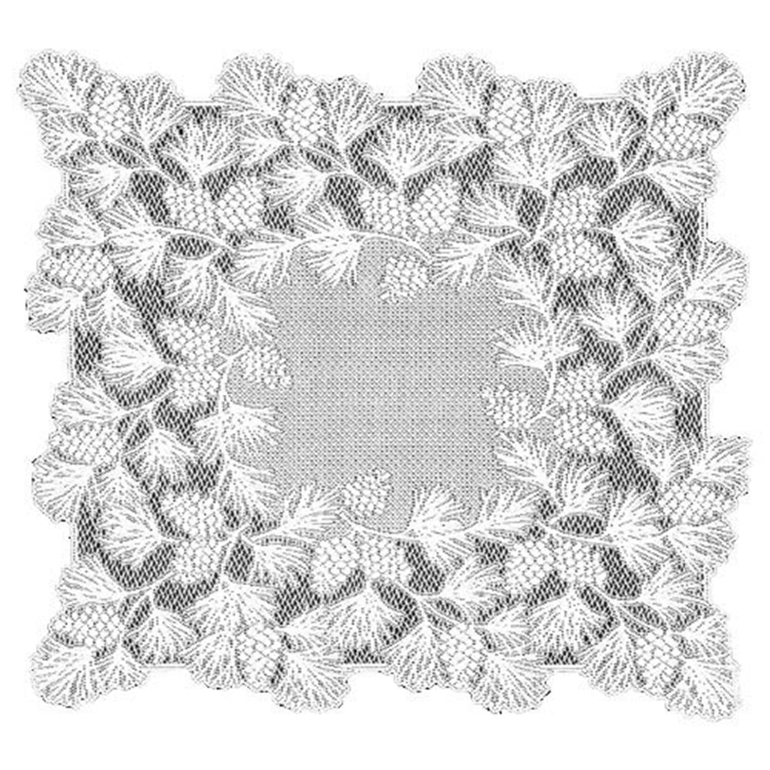 Heritage Lace WL-3636W 36 x 36 in. Woodland Table Topper - Walmart.com