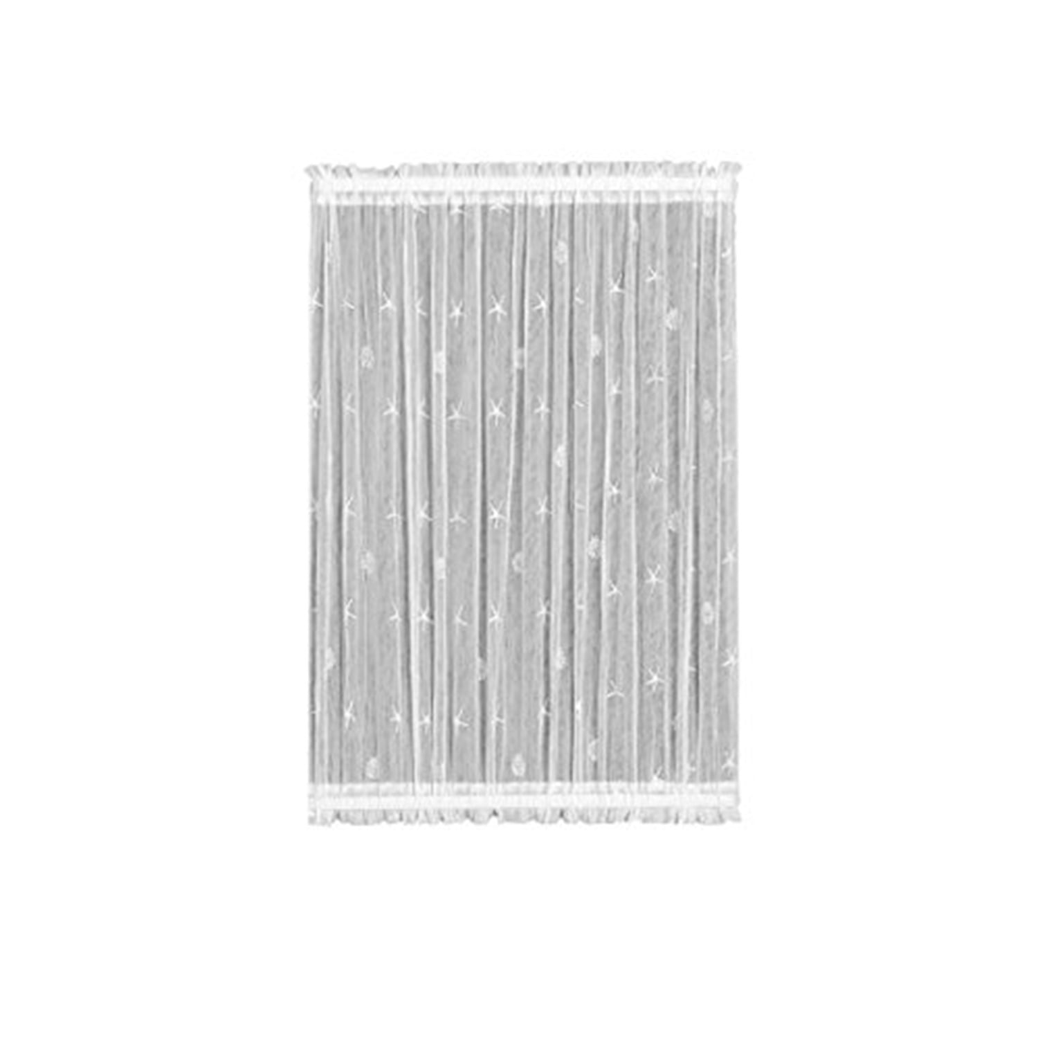 Heritage Lace 45 x 63 in. Sand Shell Door Panel, White - Walmart.com