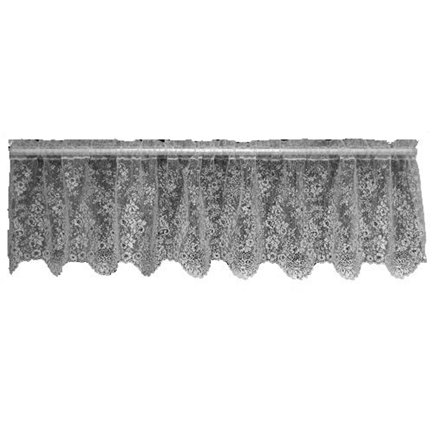 Heritage Lace 60 x 16 in. Floret Valance - Walmart.com