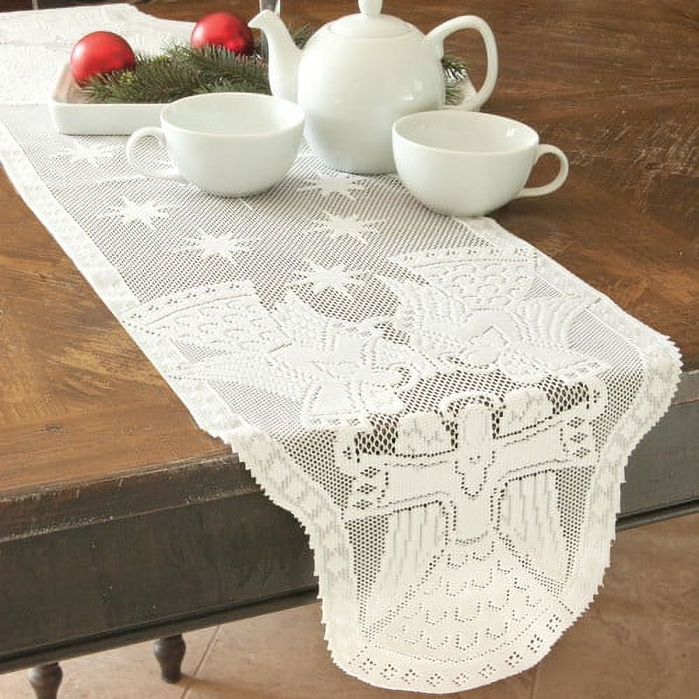 Heritage Lace Glorious Angel Table Runner - Walmart.com