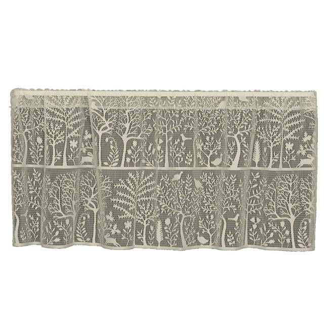 Heritage Lace Rabbit Hollow Tier - Cafe - 60 x 24 in. - Walmart.com