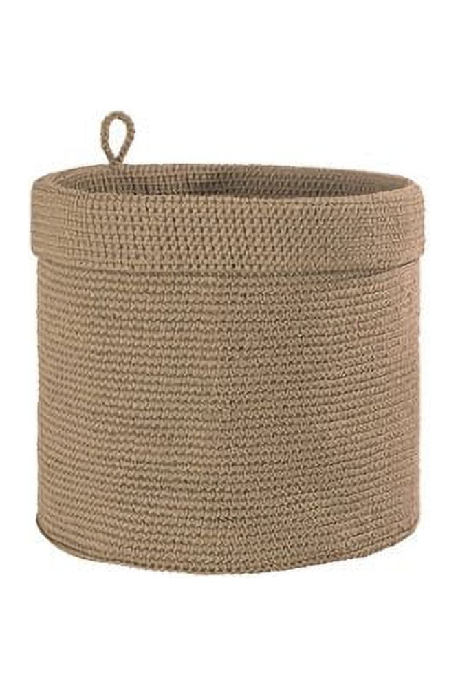 Heritage Lace, Tan Mode Crochet 12x12 Round Basket, 12 by 12-Inch ...
