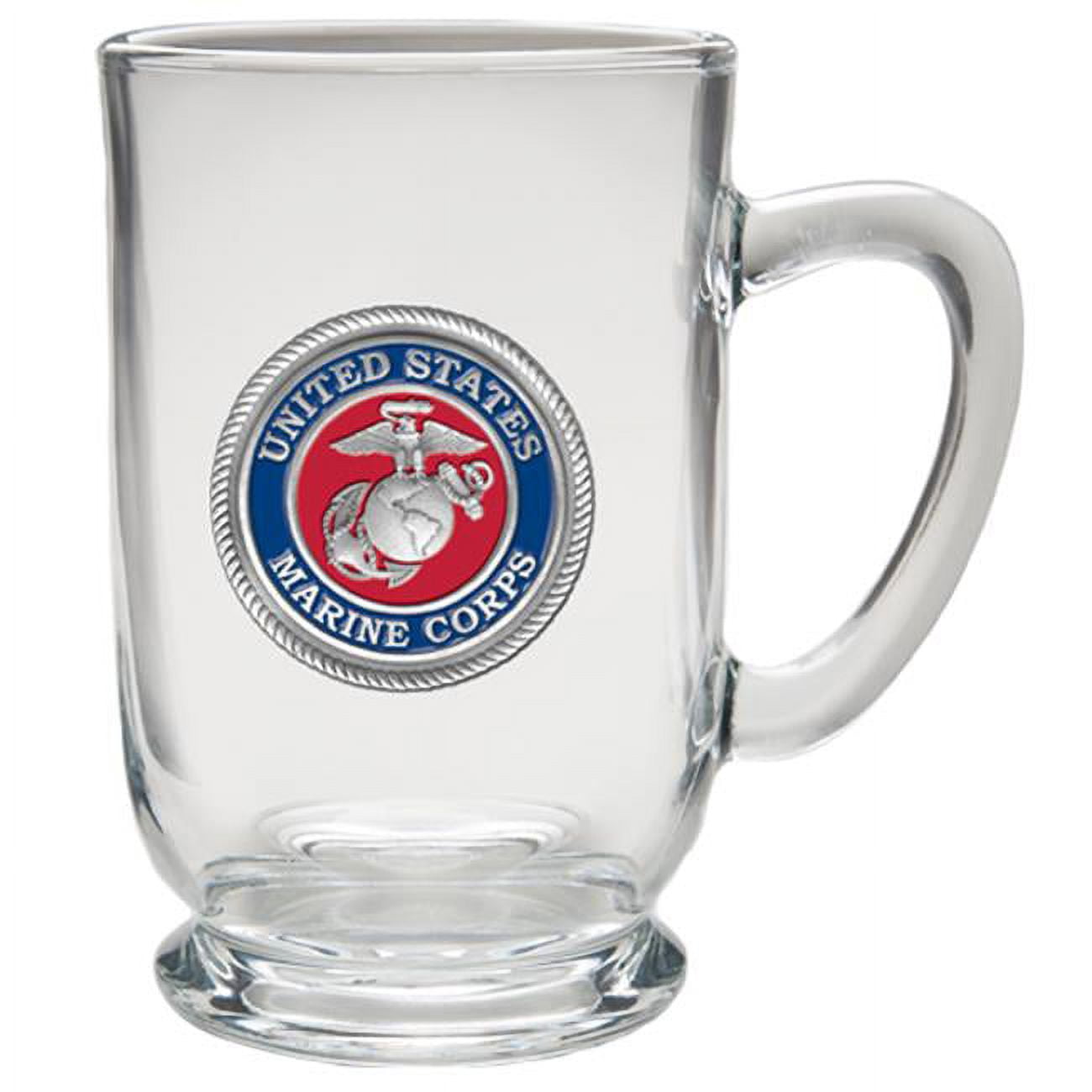 Heritage Metalworks CM10583ERCL Marine Corps Coffee Mug, Clear ...