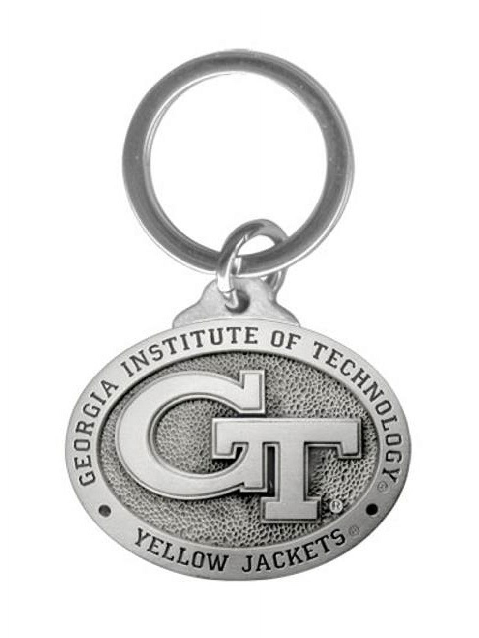 Heritage Metalworks KC10463 Georgia Tech Key Chain with GT Logo ...