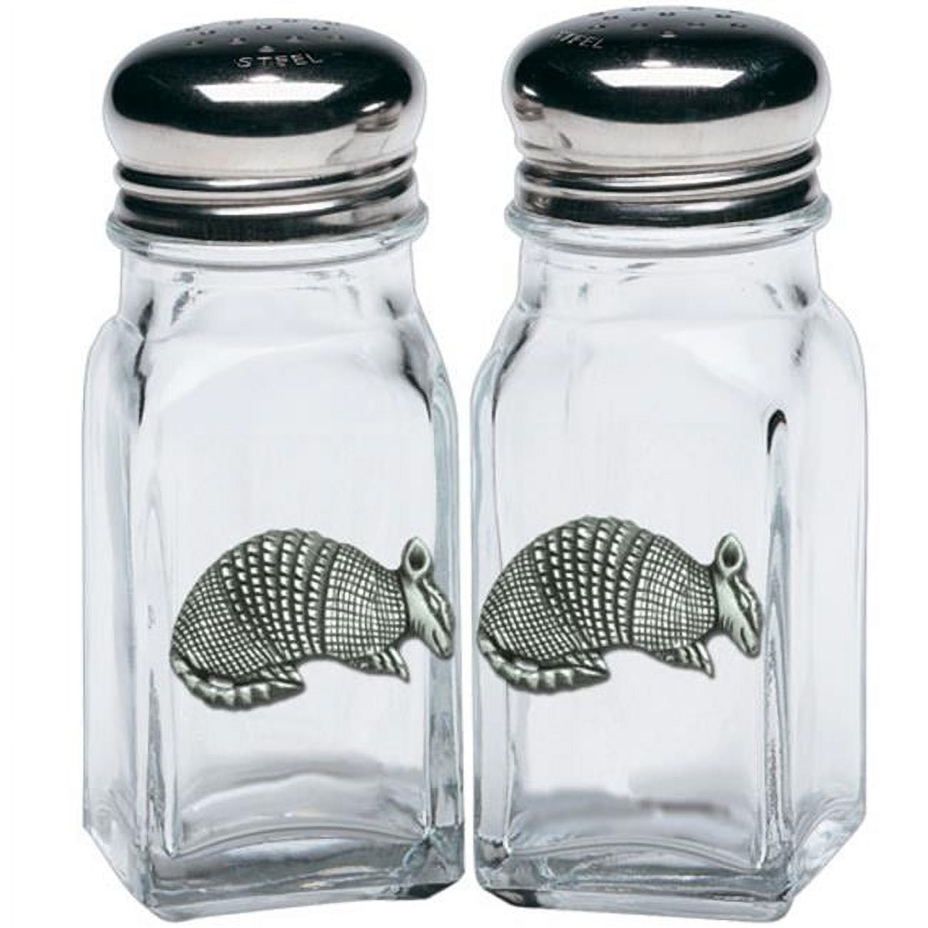Heritage Metalworks SPS3062 Armadillo Salt & Pepper Shakers - Walmart.com