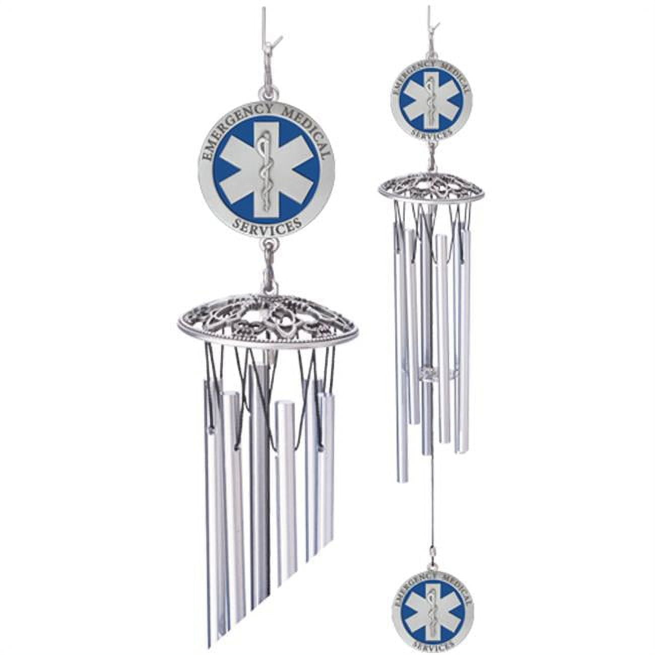 Heritage Metalworks WC4265EB Emergency Medical Wind Chime, Blue ...