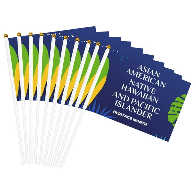 Heritage Month Small Flag Handheld Mini Stick Flag Decoration Yard ...