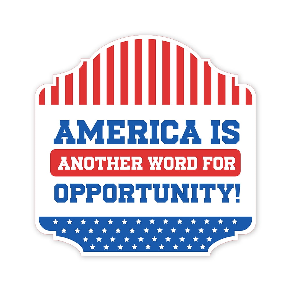 Heritage Plus America is Another Word For Opportunity Wall or Door Sign ...