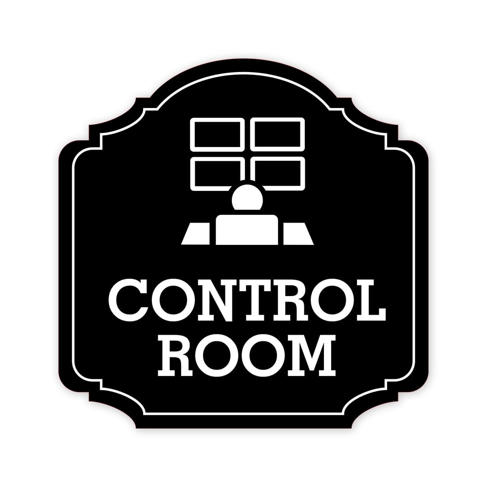 Heritage Plus Control Room Wall or Door Sign | Business Office Signage ...