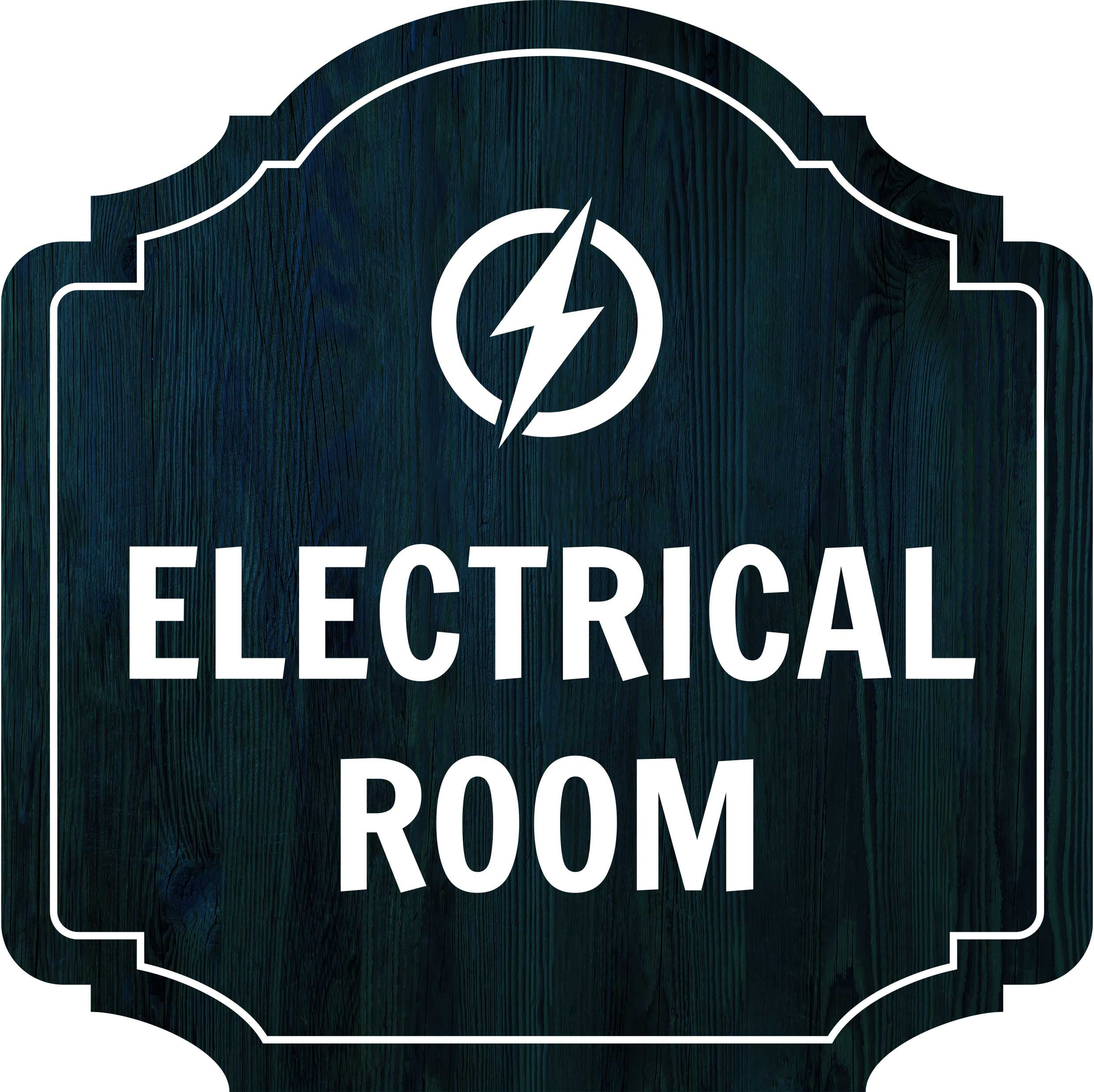 Heritage Plus Electrical Room Wall or Door Sign | Office Warning ...