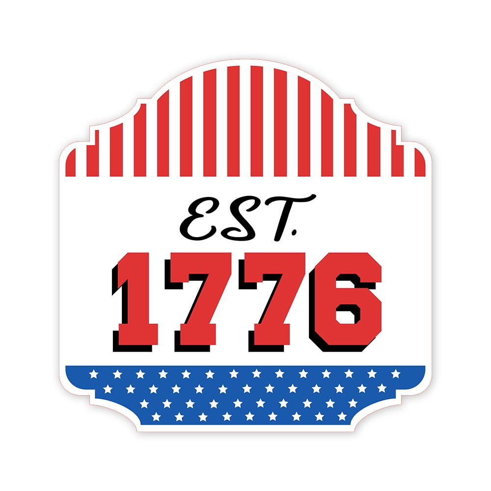 Heritage Plus Est. 1776 Wall or Door Sign | Patriotic USA Pride ...