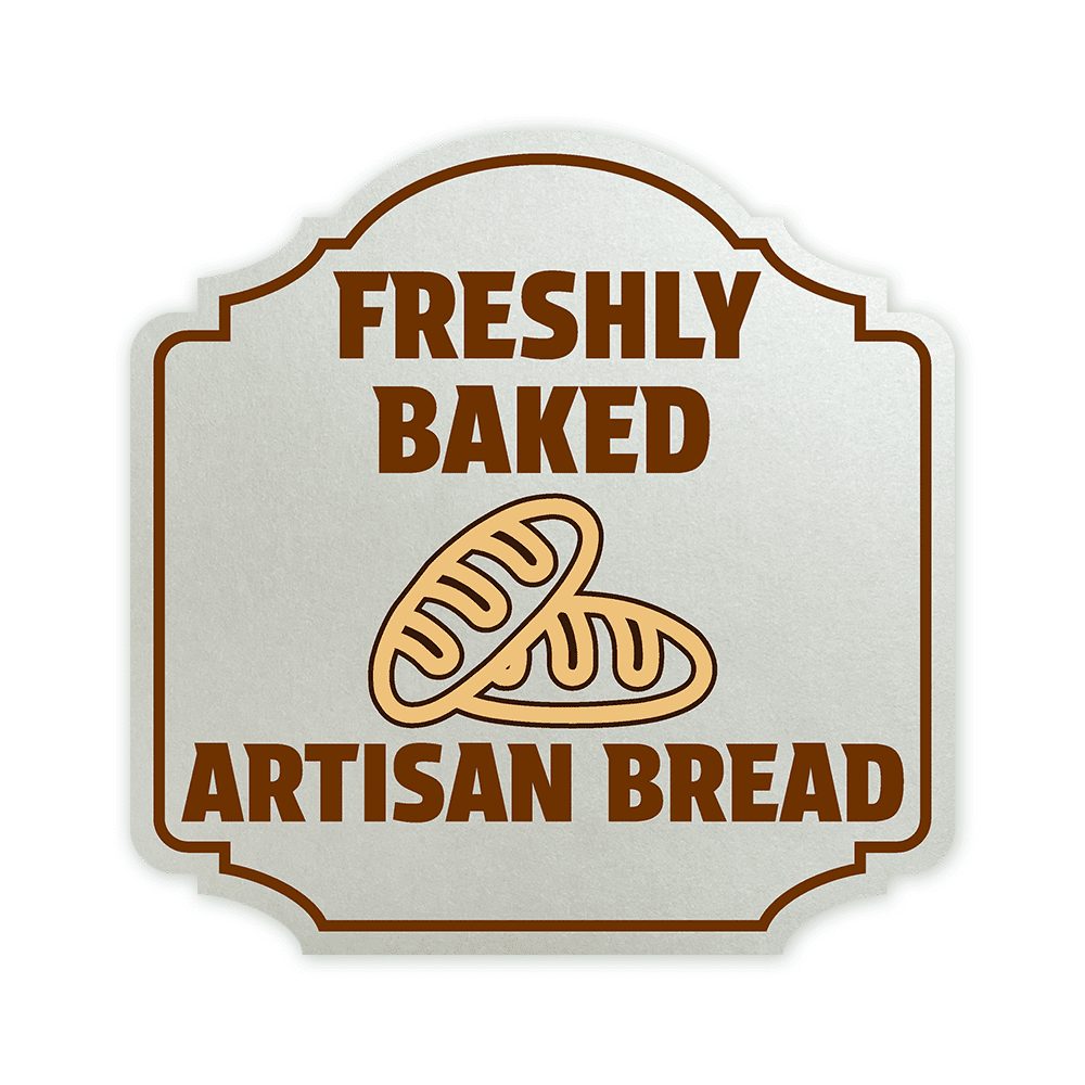 Heritage Plus Freshly Baked Artisan Bread Wall or Door Sign ...