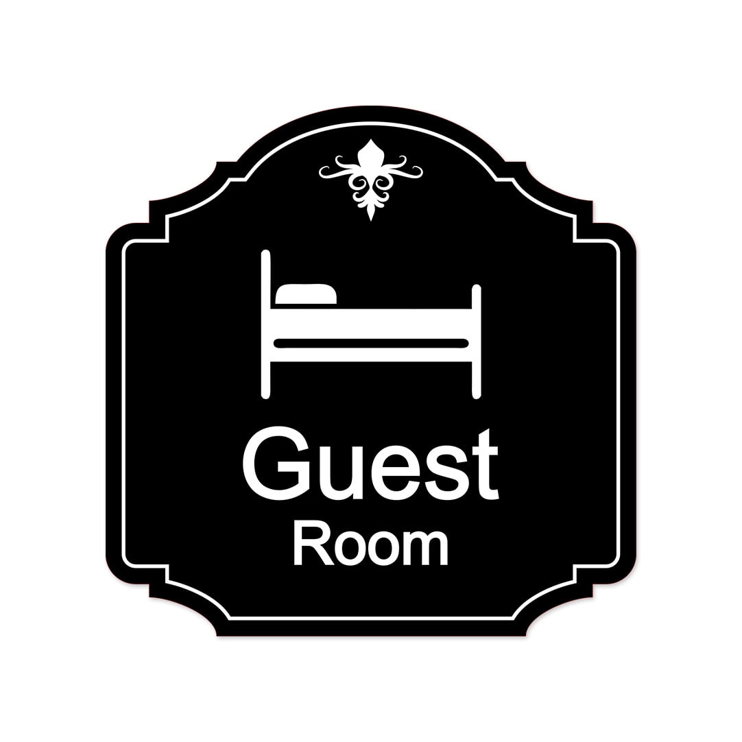 Heritage Plus Guest Room Wall or Door Sign | Home Decor - Small ...
