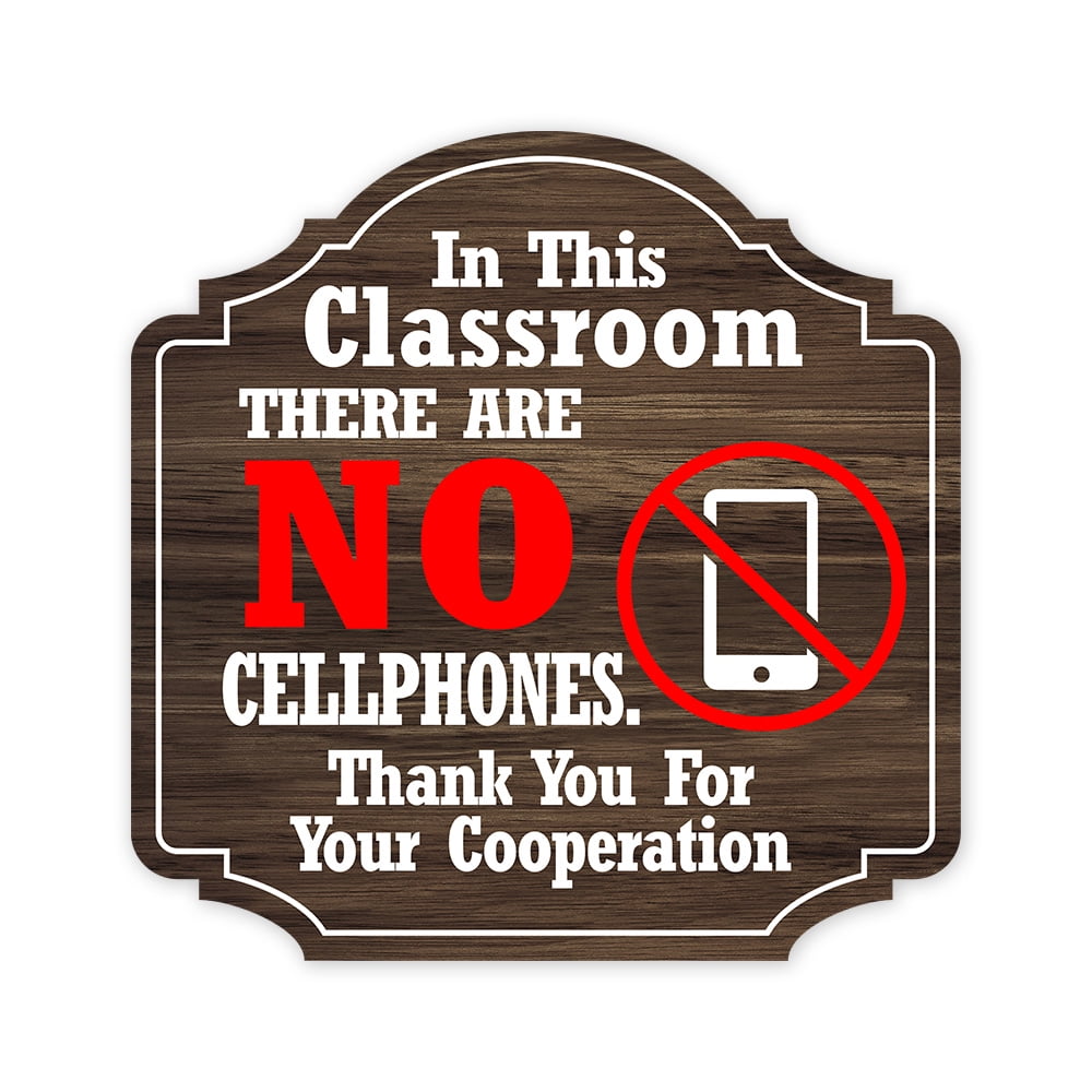 Heritage Plus In This Classroom There Are No Cellphones Thank You For ...