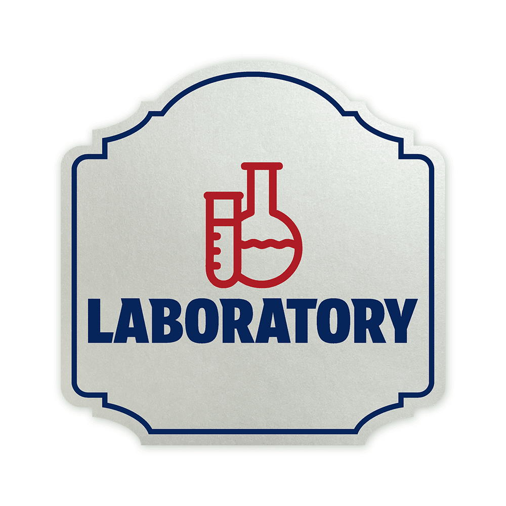 Heritage Plus Laboratory Wall or Door Sign | Science Lab Pharmaceutical ...